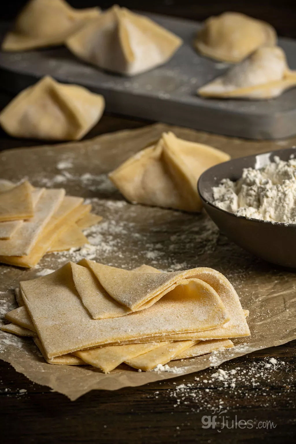 Gluten Free Wonton Wrapper - your new go-to recipe! - gfJules