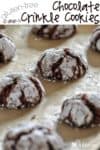 Gluten Free Chocolate Crinkle Cookies -light, chocolately & sweet with ...