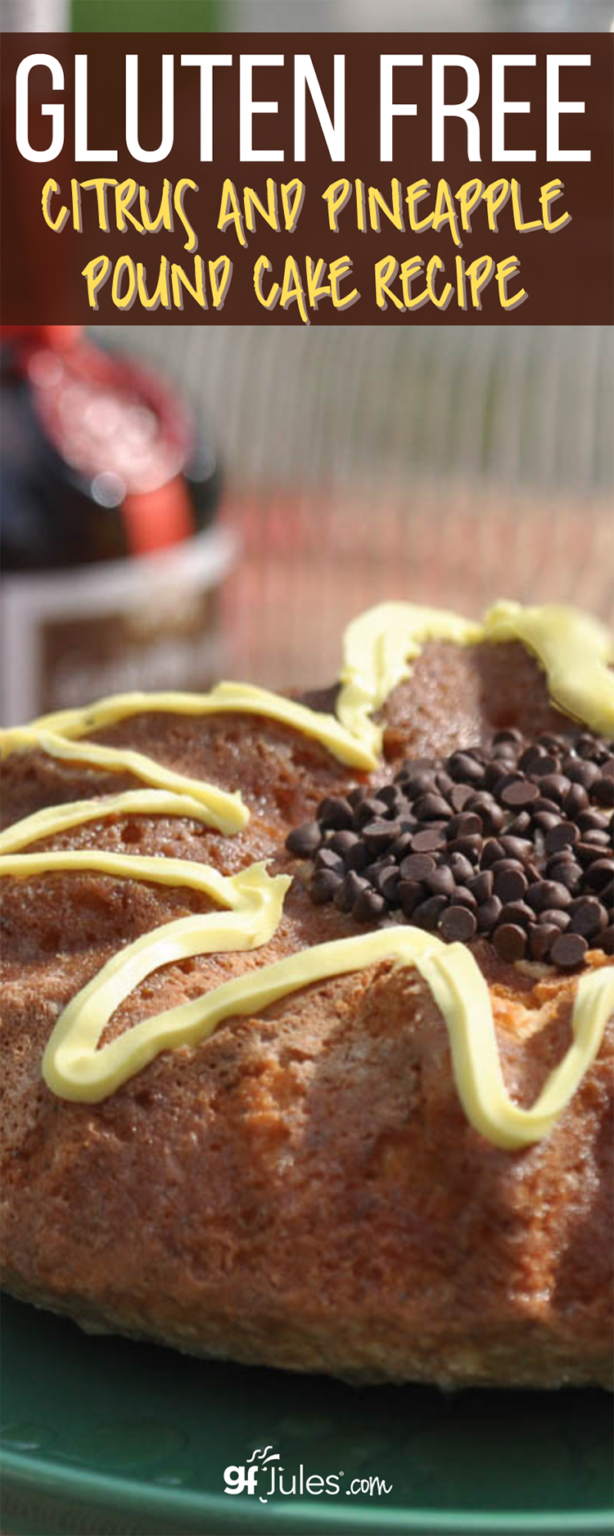 Gluten Free Black-Eyed Susan Cake - made delicious with gfJules