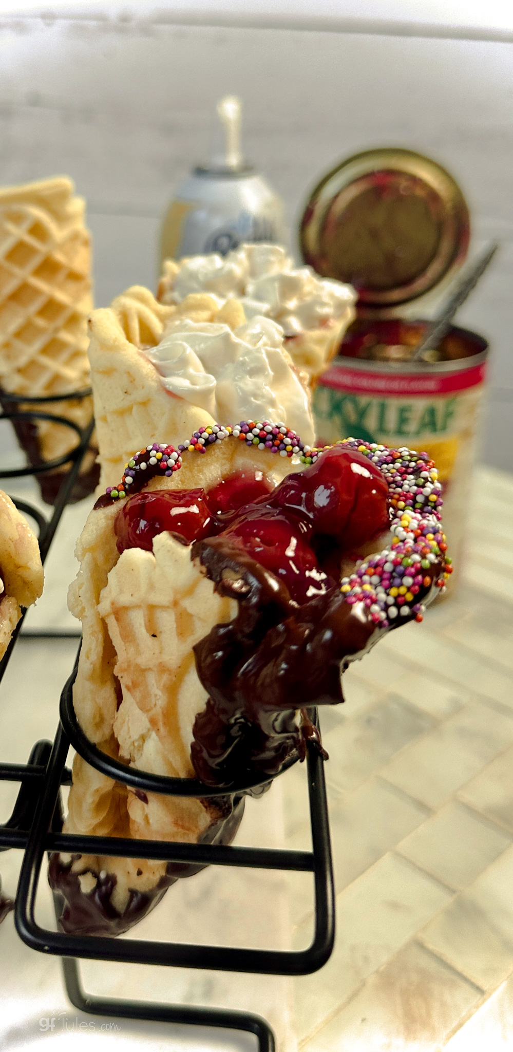 Gluten Free Pie Cones - Gluten free recipes - gfJules - with the #1 ...