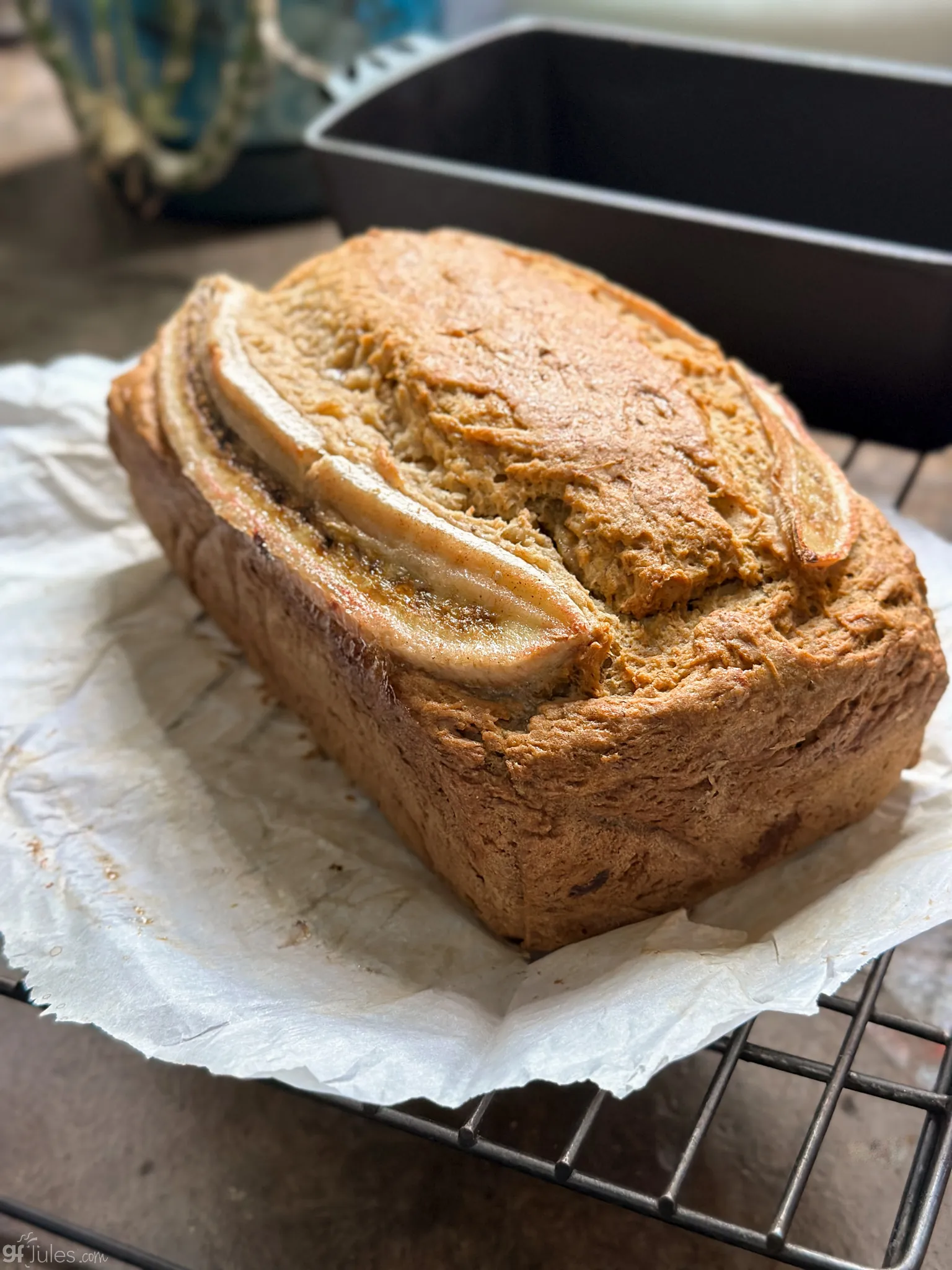 Gluten Free Sourdough Banana Bread - gfJules #1 GF recipes