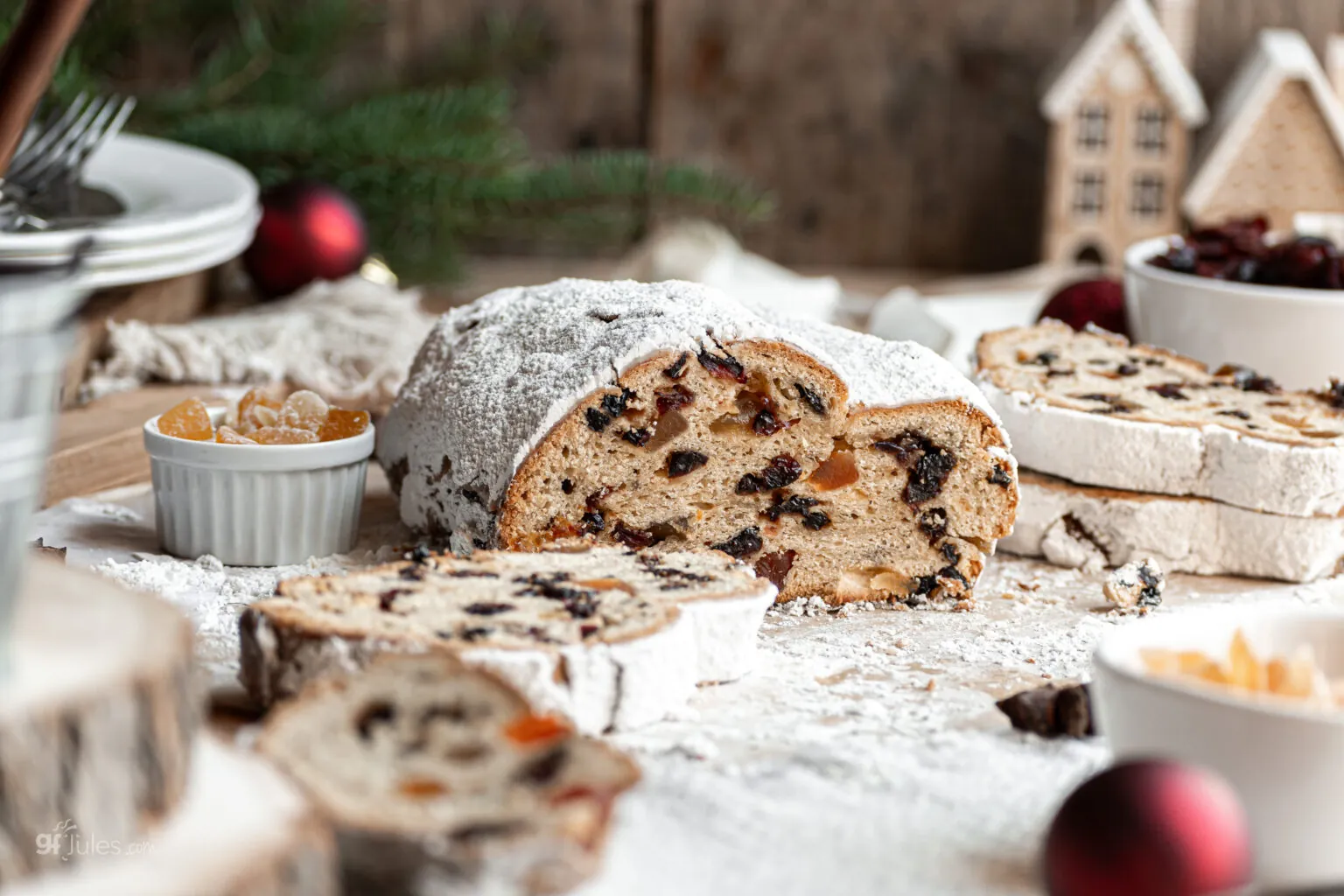 Gluten Free Stollen Recipe - Easy & Festive | gfJules #1 GF Recipes