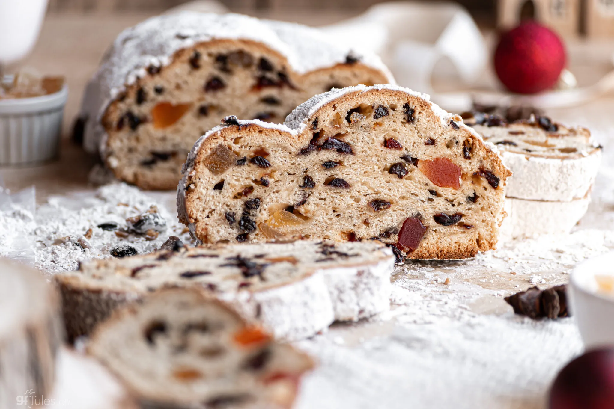 Gluten Free Stollen Recipe - Easy & Festive | gfJules #1 GF Recipes
