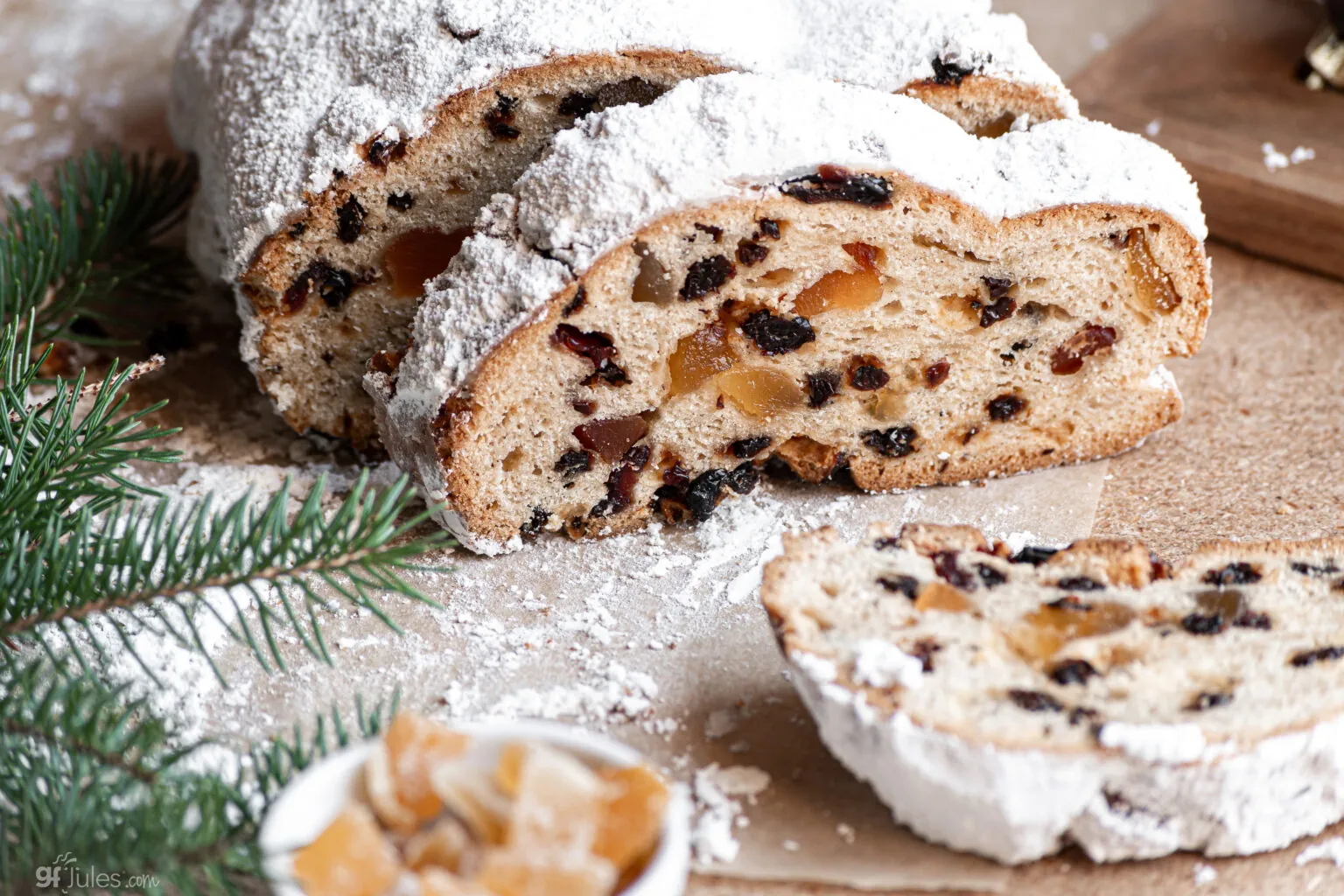 Gluten Free Stollen Recipe - Easy & Festive | gfJules #1 GF Recipes