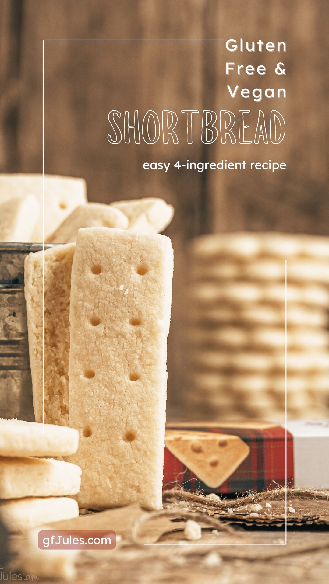 Gluten Free Shortbread Cookie Recipe - gfJules #1 Recipes & Flour